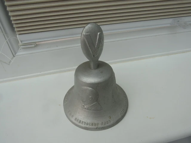 WW 2 VICTORY Bell Made From The Metal Of German Aircraft 'Raf ...