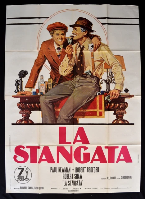 MANIFESTO LA STANGATA robert redford pul newman shaw A233 EUR 99,99 ...