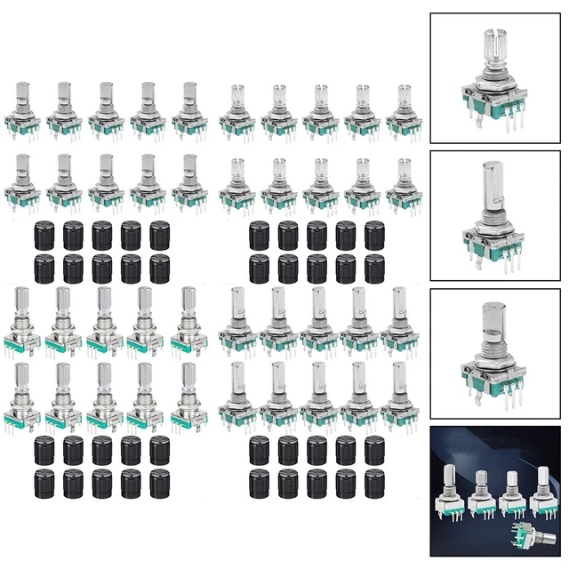 PACK DE CODEURS rotatifs EC11 10 unités pour un développement ...