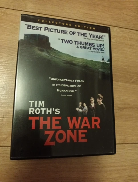THE WAR ZONE DVD RARE Tim Roth Original Uncut Version Drama Region 1 ...