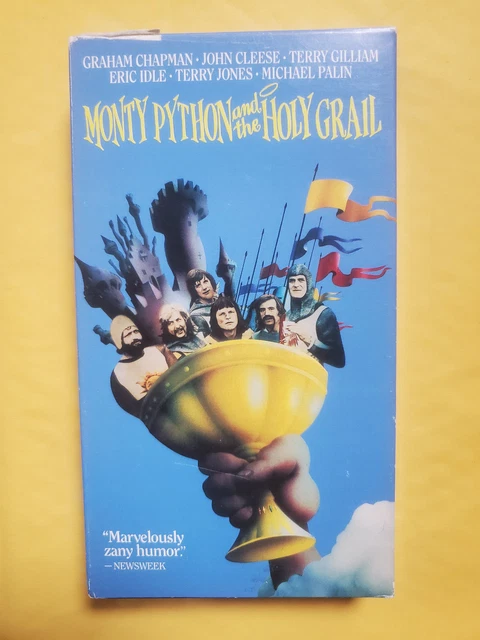 MONTY PYTHON AND the Holy Grail (1975) VHS 1991 Graham Chapman John ...