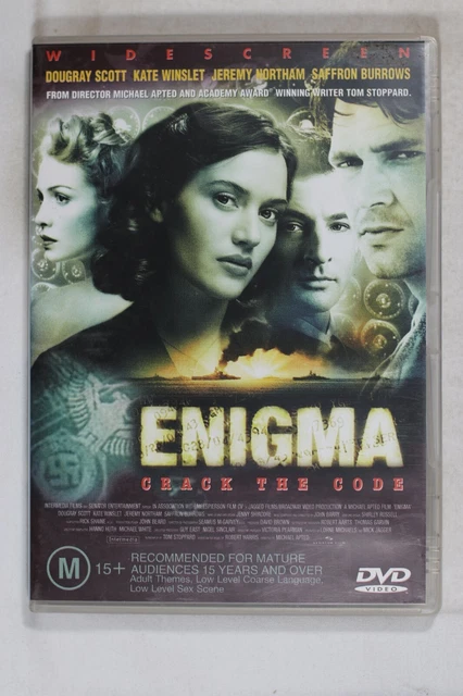 ENIGMA CRACK THE Code (Kate Winslet) - Reg 4 Preowned (D748) $15.00 ...