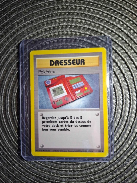 CARTE POKÉMON POKÉDEX 87/102 Set De Base Édition 2 Wizards Ed2 FR EUR ...