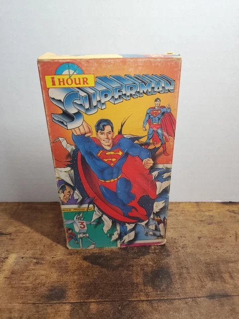 SUPERMAN CARTOON KIDS KLASSICS 1992 VHS 1 Hour Cartoons £3.77 - PicClick UK