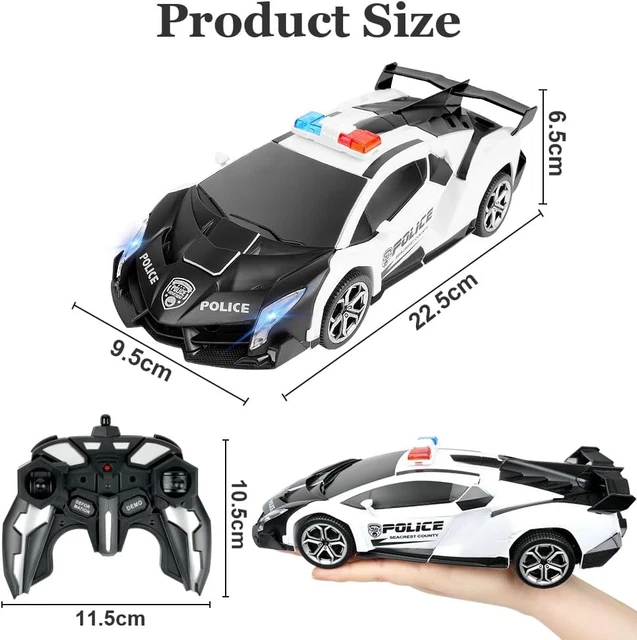 REMOTE CONTROL TRANSFORM Car, Transforming Remote Control Car Toys ...