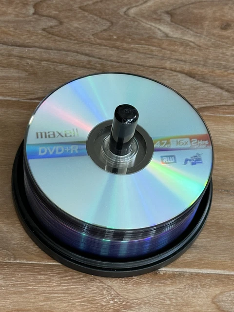 29 LOT NEW Maxell DVD+R Memorex DVD-R 16X 4.7 GB Data 120 Min Video ...