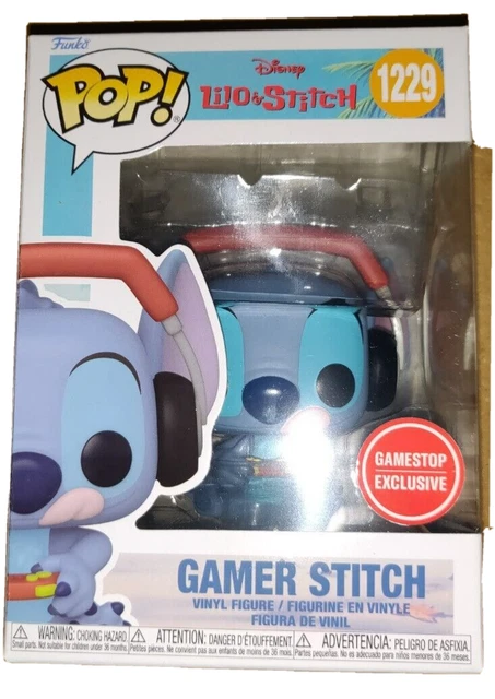 FUNKO POP ! Lilo and Stitch Gamer Stitch Gamestop exclusif EUR 30,37 ...