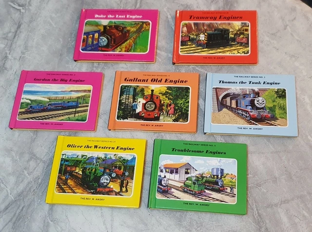 BUNDLE 7 X Thomas the Tank Engine BOOKS by Rev. Wilbert Vere Awd EGMONT ...