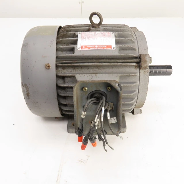 GENERAL ELECTRIC 5K182BC218A 3HP electric Motor 230/460V 3Ph 1755RPM ...