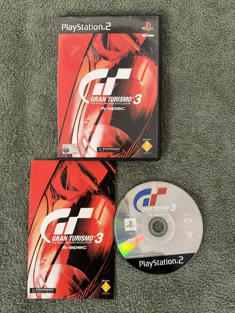 (PS2) GRAN TURISMO 3 A-Spec PlayStation 2 Game - with manual - FREE ...