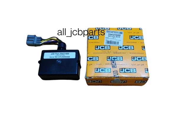 GENUINE JCB Telehandler - Relay Box P.c.b Steer Mode (Part No. 704/ ...