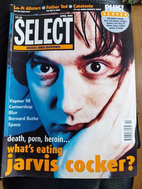 SELECT MAGAZINE APRIL 1998 Jarvis Cocker Lo-fi Allstars Catatonia EUR ...
