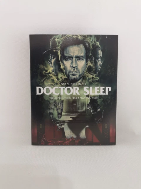 STEPHEN KING'S DOCTOR Sleep Blu-ray with custom slipcover and artcard £ ...