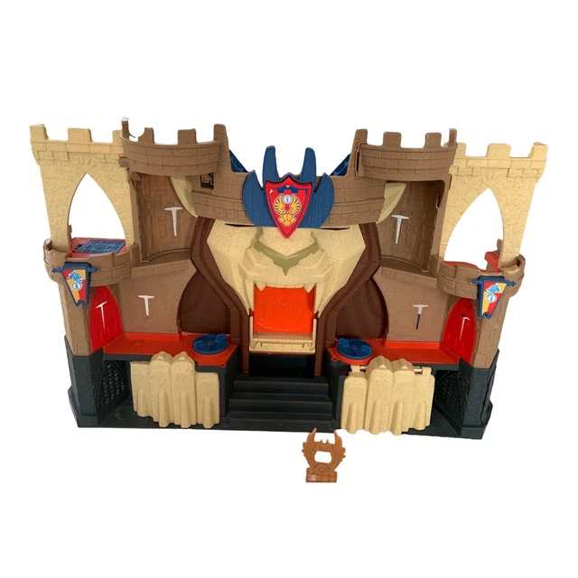 FISHER PRICE IMAGINEXT light sound Lion’s den castle knight medieval ...