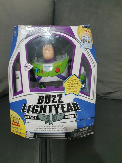 TOY STORY SIGNATURE Collection Buzz Lightyear Cloud Logo In Box 2008/9 ...