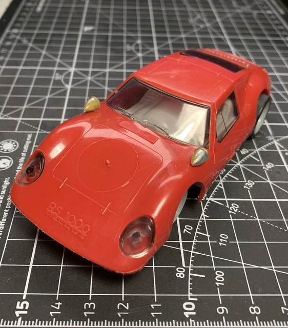 DDR PREFO AUTORENNBAHN Rennwagen Wartburg Melkus RS1000 Maßstab 1:32 ...