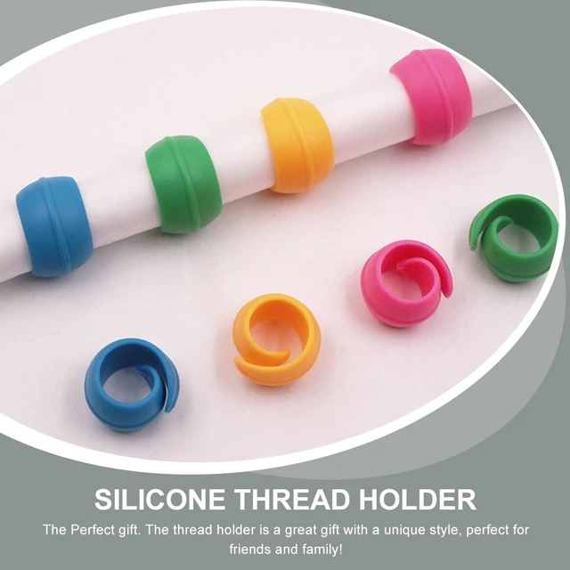 48PCS SEWING THREAD Holders Thread Spools Thread Coil Holders Coil ...