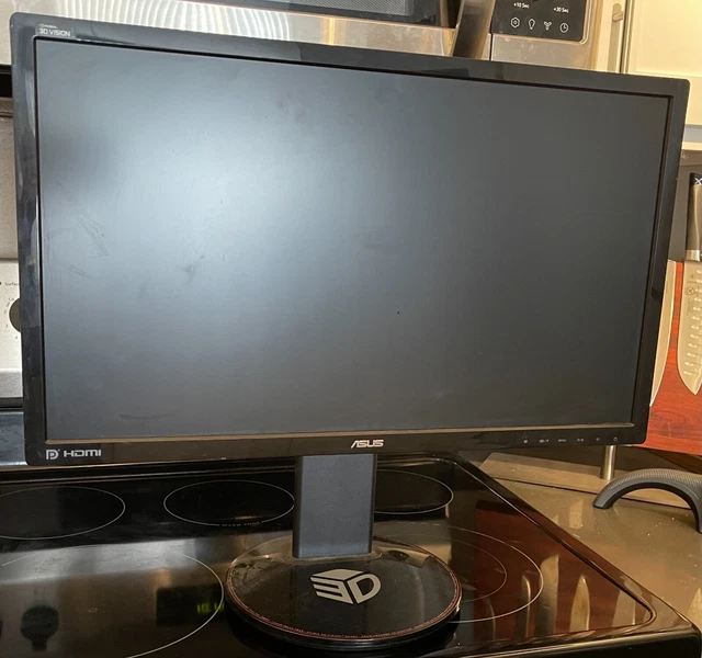ASUS VG248QE 24& Full HD 1920x1080 144Hz 1ms HDMI Gaming Monitor USED ...