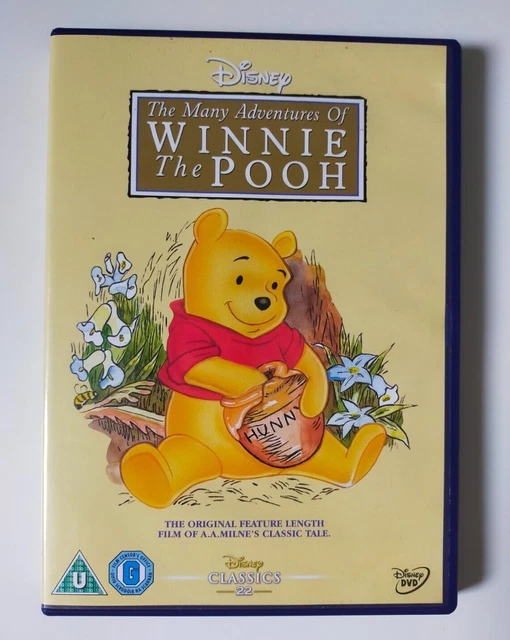 WINNIE THE POOH: The Many Adventures of Winnie the Pooh DVD (2002) Walt ...