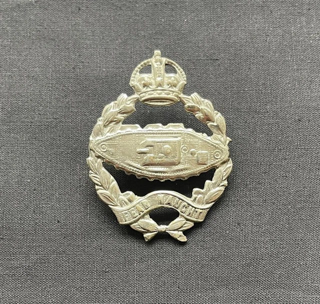 WW2 ROYAL TANK Regiment Cap Badge RTR Corps £16.99 - PicClick UK