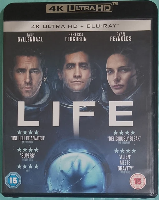 LIFE - JAKE Gyllenhaal, Rebecca Ferguson, Ryan Reynolds (4K Ultra HD ...