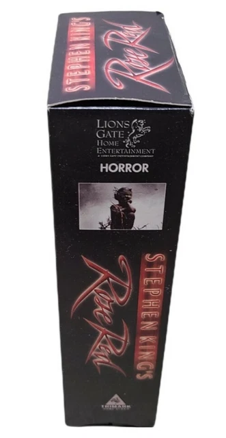 ROSE RED 2 VHS VCR Video Tape Movie - Nancy Travis Stephen King Horror ...