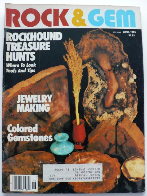 ROCK & GEM MAGAZINE June 1972 ROCKHOUND AND LAPIDARY £12.18 - PicClick UK