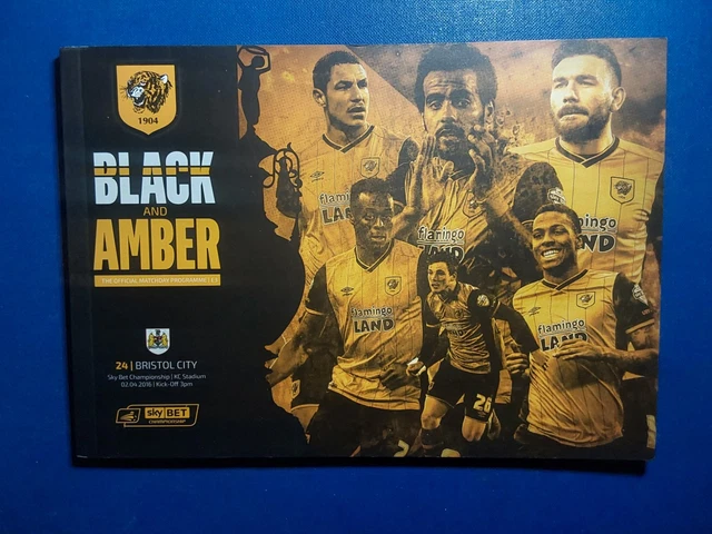 HULL CITY V Bristol City 2nd April 2016 Vgc £1.17 - PicClick UK