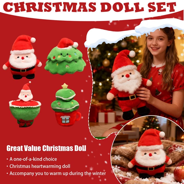 30CM CHRISTMAS SANTA Claus Plush Toy, Soft And Cuddly Plush Kids ...