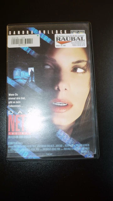 DAS NETZ SANDRA Bullock VHS VIDEO Kassette (138) EUR 1,00 - PicClick DE