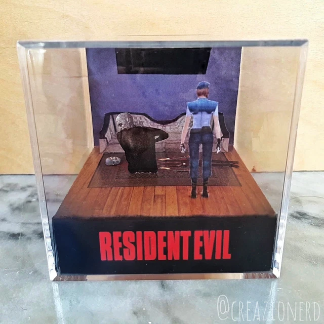 CUBE CUBE DIORAMA BIG PIXEL BOX Resident Evil Jill Zombie EUR 43,00 ...