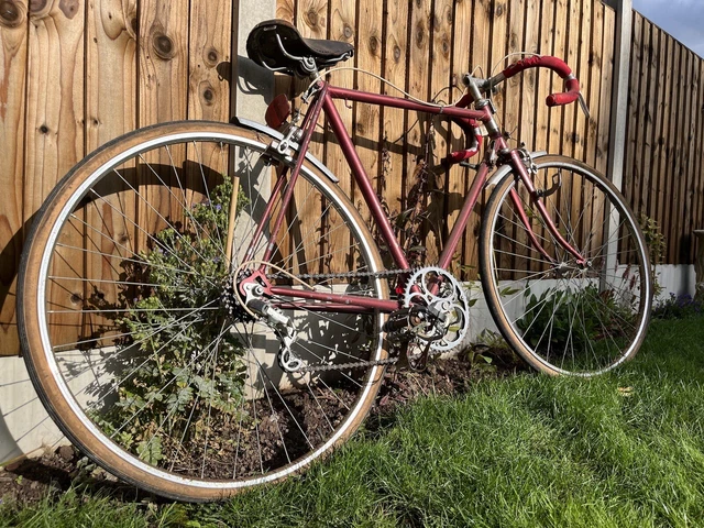BARN FIND CLASSIC Carlton Racing Bike 1970s Era Eroica retro Brooks ...
