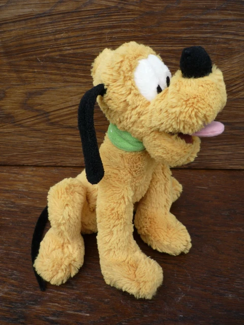 DISNEY STORE EXCLUSIVE AUTHENTIC ORIGINAL PLUTO Soft Plush Mickey Mouse ...