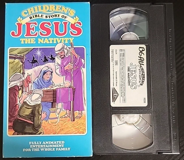CHILDREN'S BIBLE STORY of Jesus: The Nativity [VHS Tape] £2.86 - PicClick UK