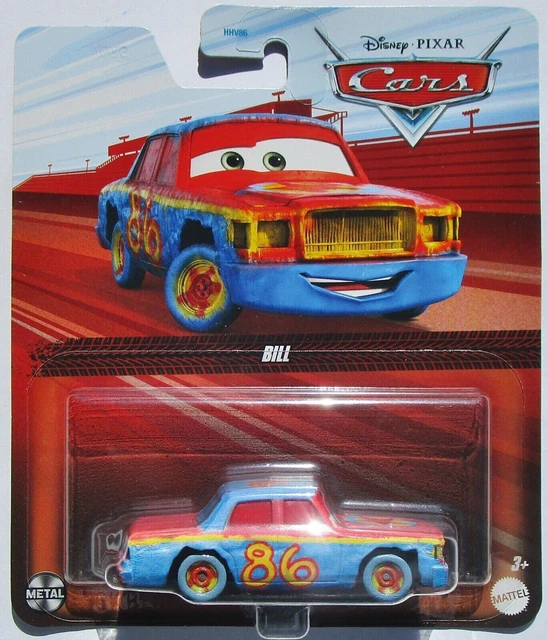 NEW 2023 MATTEL Disney Pixar Cars Movie Metal Series BILL THUNDER $30. ...