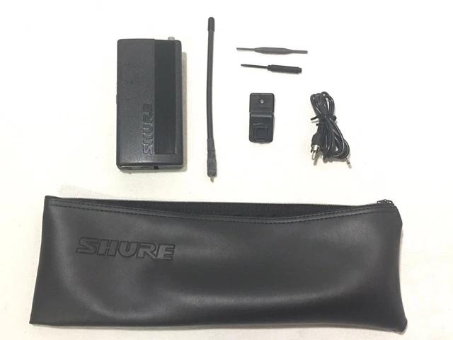 SHURE VP3-J WIRELESS Mic Receiver Camera Mount Hot Shoe Euro Freq 175 ...
