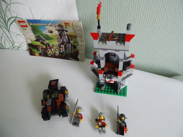 LEGO KINGDOMS 7948 Angriff auf den Außenposten Vollständig mit BA EUR ...