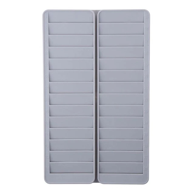 DURABLE 28-BIT ID/IC Card Holder Multi-function Time Card Slot £24.56 ...