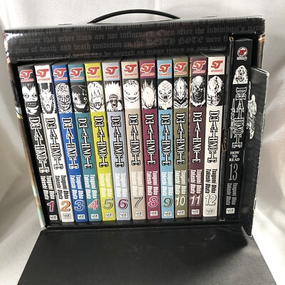 DEATH NOTE THE COMPLETE BOX SET MANGA Vol 1-12 + 13 How To Read English ...