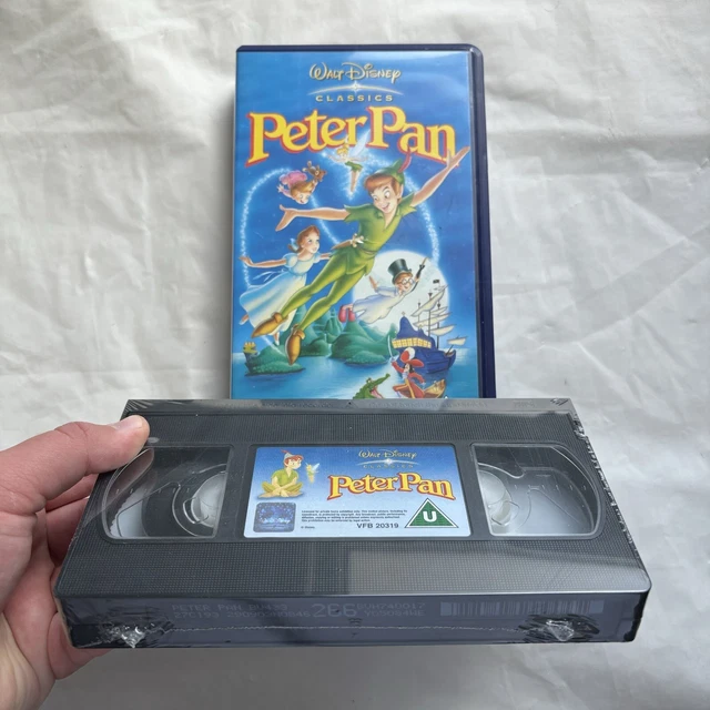 WALT DISNEY PETER Pan VHS Sealed Vintage Media Video Kids Family Collectible NEW £7.99 - PicClick UK