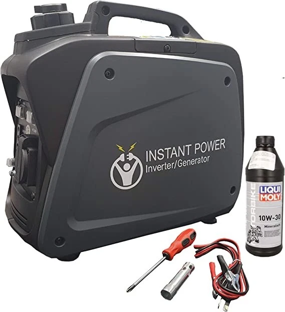 1200W PORTABLE SUITCASE Inverter Petrol Generator 4 Stroke 4HP 12V 240V ...