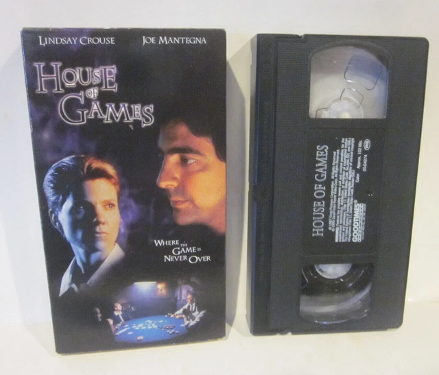 HOUSE OF GAMES (VHS) Lindsay Crouse, Joe Mantegna EUR 5,04 - PicClick FR