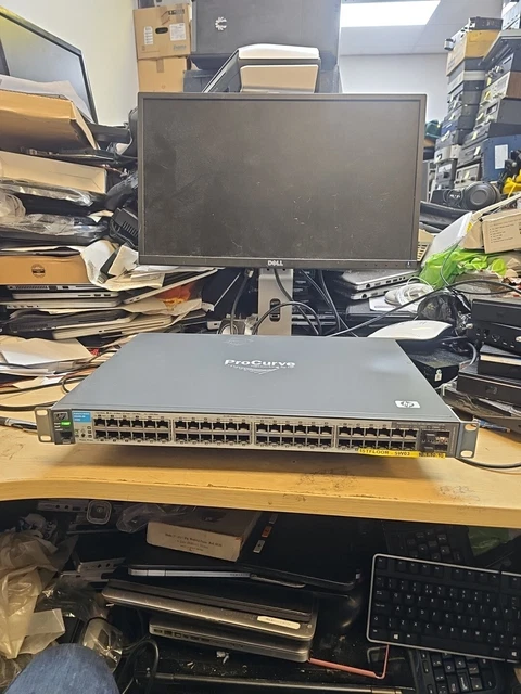 HP 2510G-48 J9280A ProCurve 48-Port Gigabit Ethernet Network Switch ...