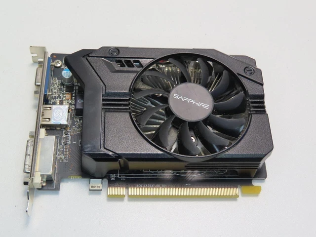 SAPPHIRE RADEON R7 250 Graphics Card 1Gb Gddr5 Pci-E Hdmi/Dvi/Vga $54. ...