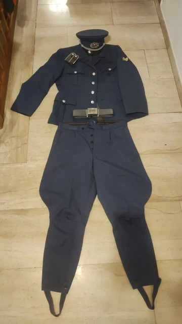 DDR NVA UNIFORM Selten Zoll Schirmmütze Gürtel Stiefelhose Jacke Top ...