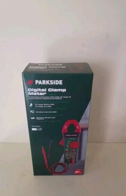 PARKSIDE DIGITAL CLAMP Meter PZM 2 B3 for Precise Measurements Of DC Voltage £32.99 - PicClick UK