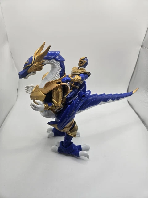 POWER RANGERS MYSTIC Force Blue Dragon Rider Figure - Bandai 2006 Rare ...