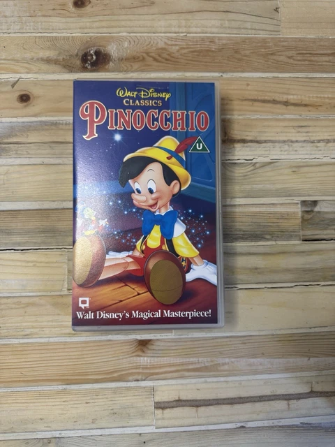 PINOCCHIO VHS WALT Disney Classics £5.17 - PicClick UK