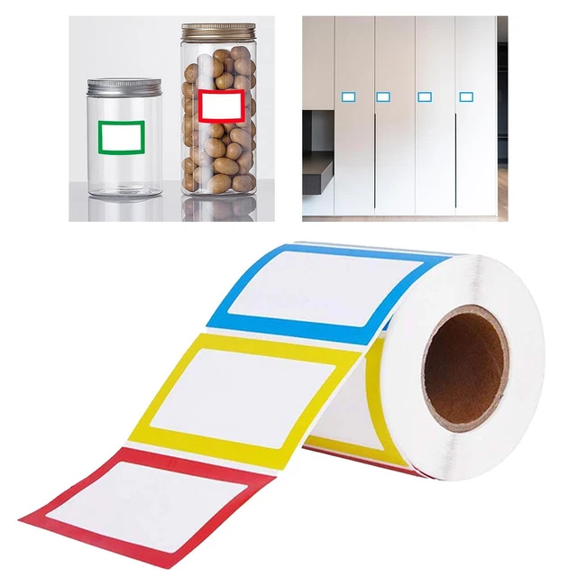 150PCS NAME TAG Labels Classification Label Stickers for Kitchen Office ...