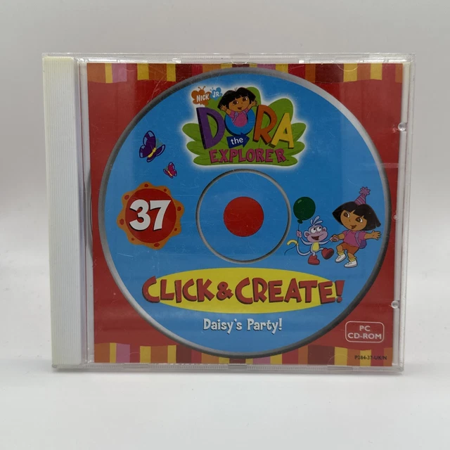 DORA THE EXPLORER - Click And Create - Daisys Party PC CD ROM £4.99 ...